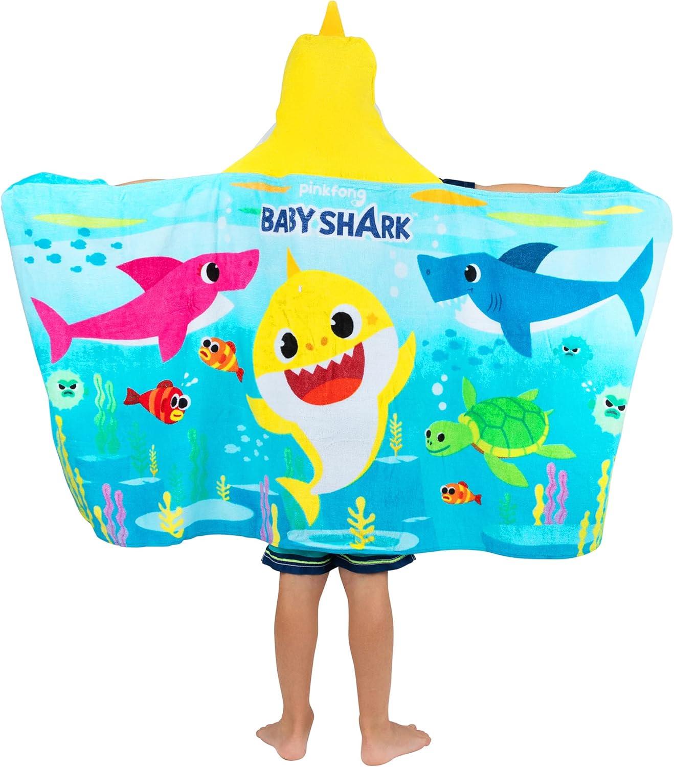 Squishmallows Kids Bath/Pool/Beach Soft Cotton Terry Hooded Towel Wrap ...