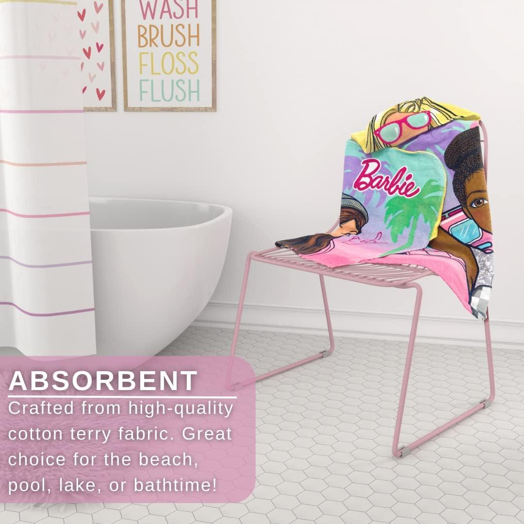 Squishmallows Kids Bath/Pool/Beach Soft Cotton Terry Hooded Towel Wrap ...
